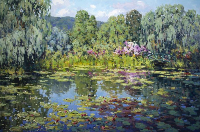 Monet Reflection | Trias Gallery